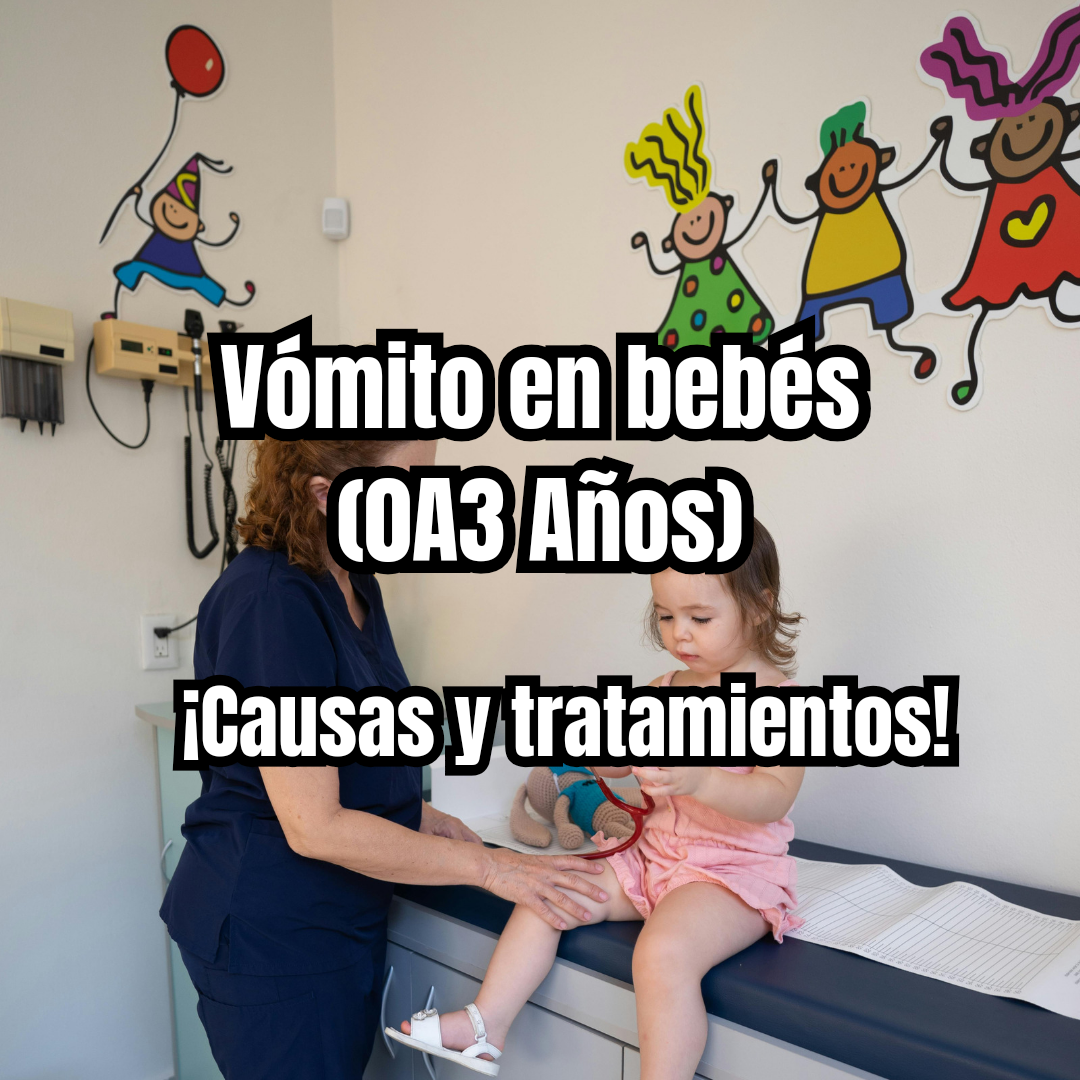 Vómito en bebés de 0 a 3 años (Causas y tratamientos) – Bebepanda.cl